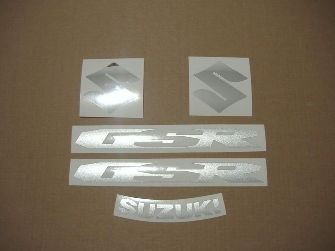 Suzuki GSR 600 2006 Full Decals Set Replica Stickers Kit Reproduction ...