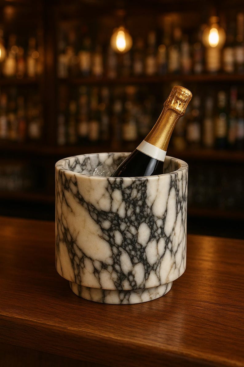 Delta Force Marble Wine Chiller | Handcrafted Gothic Style Luxury ...