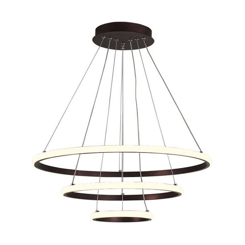Nordic Luxury LED Pendant Light – Modern Adjustable Chandelier for ...