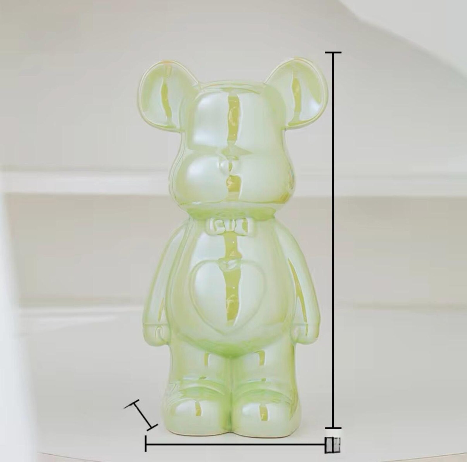 Ceramic Bear Statue – Nordic Style Decorative Figurine (teddy Bear ...