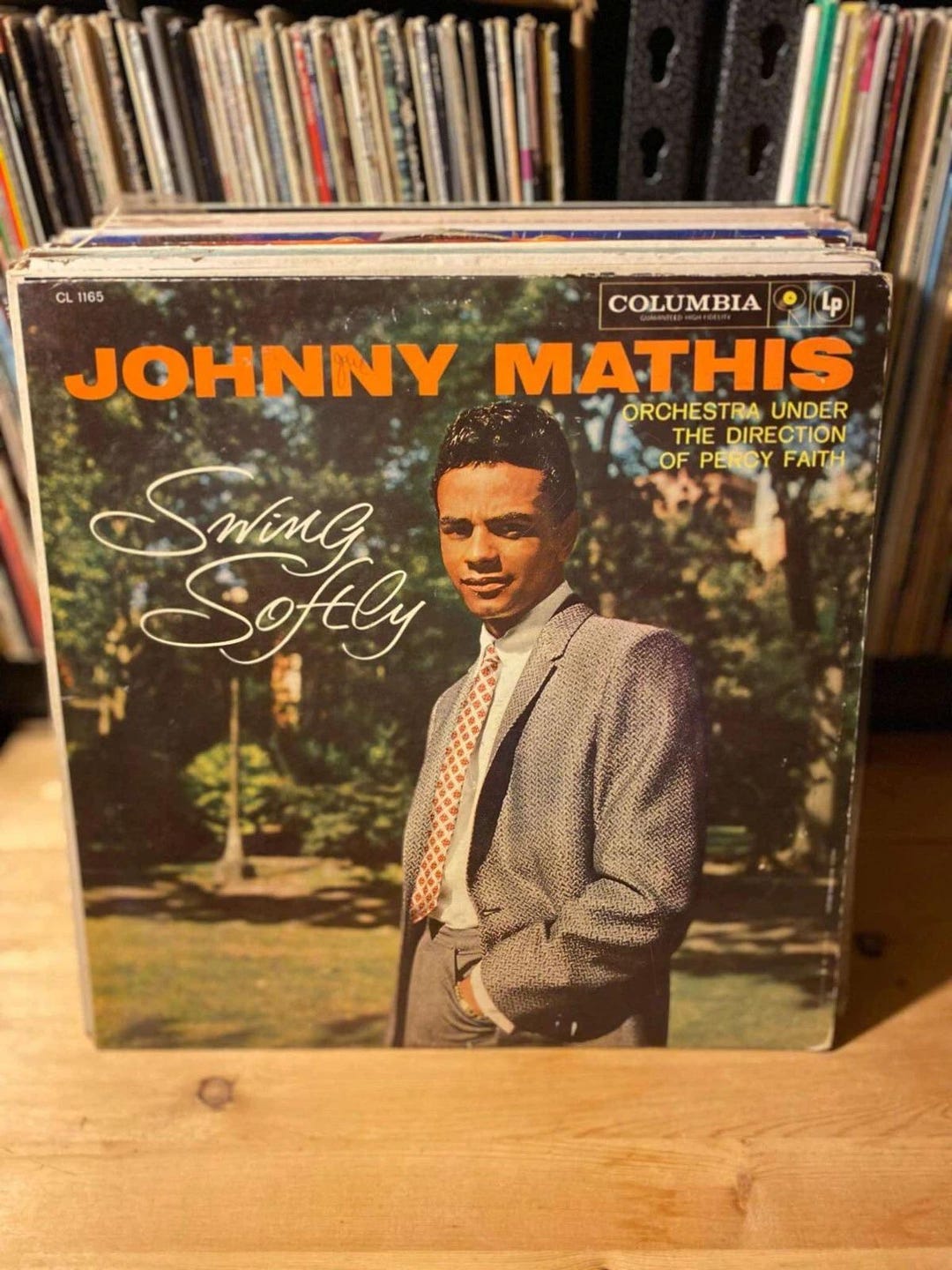 Johnny Mathis With Percy Faith & His Orchestra – Swing Softly VG+ AB36 ...