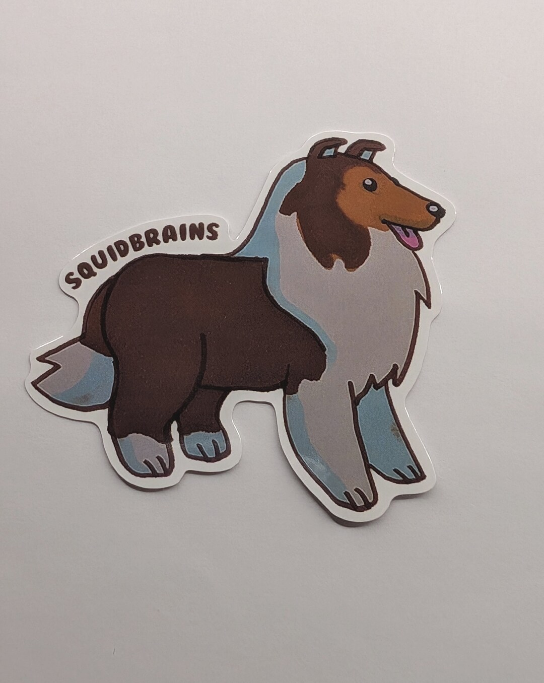 Sheltie Vinyl Sticker - Etsy