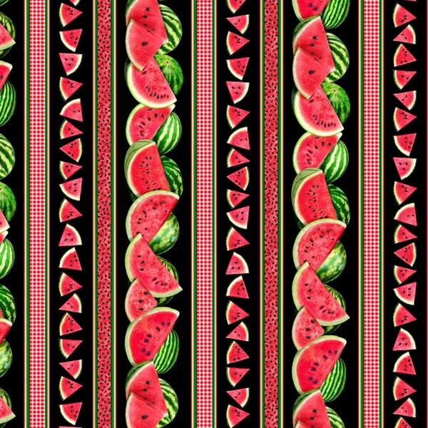 Watermelon Fabric - Etsy