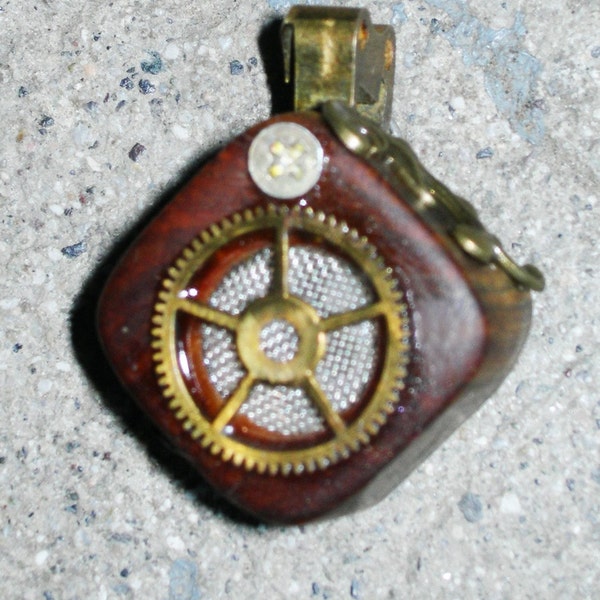 Hidden Compartment Pendant - Etsy