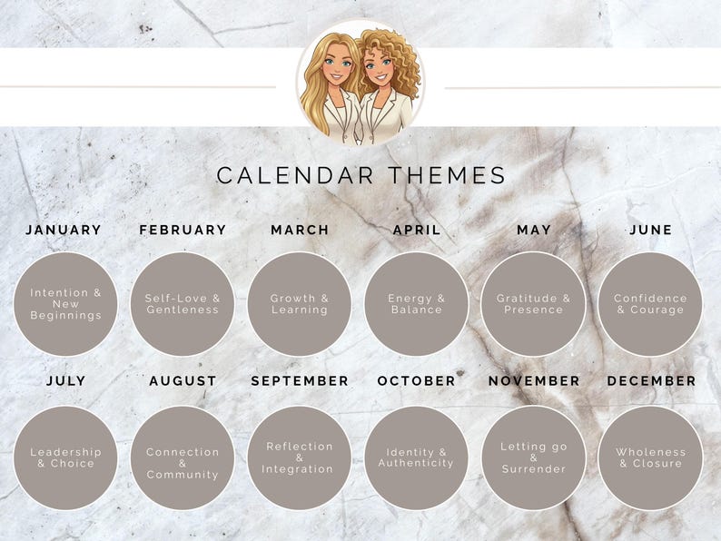 2026 Mindset Calendar Printable | Weekly Reflection, Affirmations ...