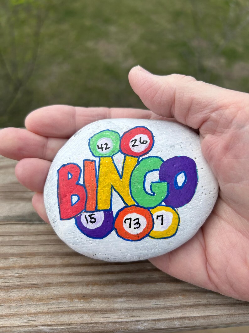 Bingo Rock - Etsy