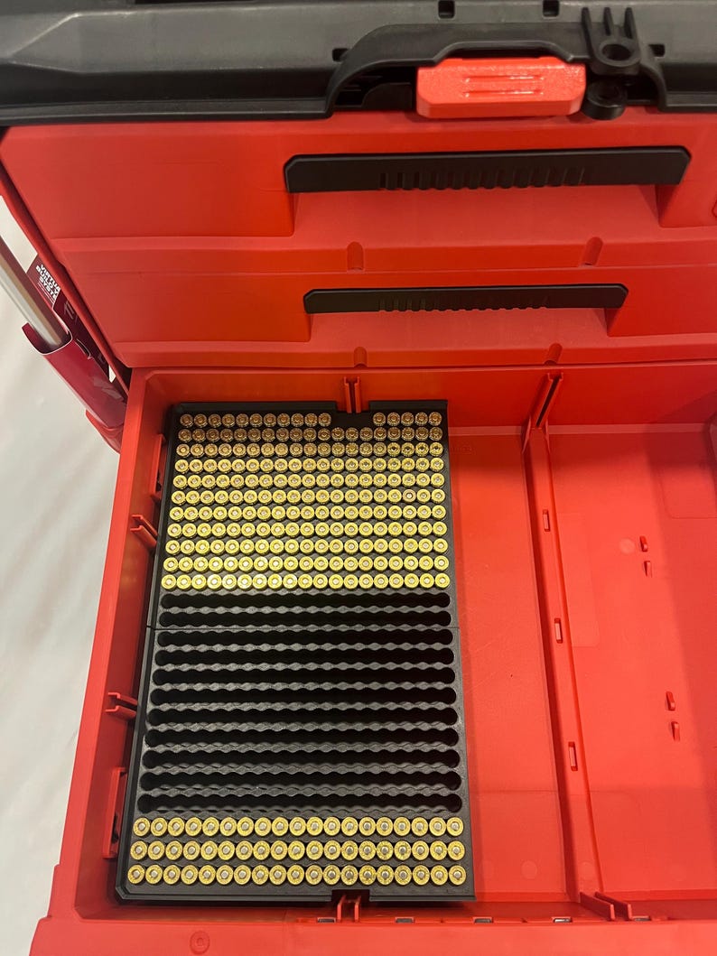 Custom Gun Storage Insert for Milwaukee Packout 3 Drawer | Organizer ...
