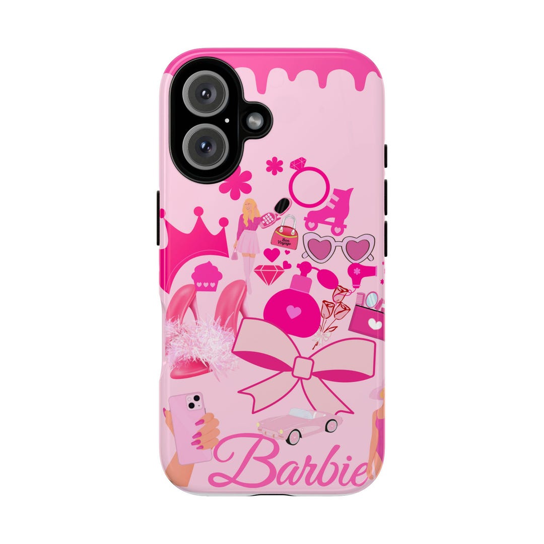 Barbie-inspired Tough Phone Case - Cute, Stylish Protection for Fashion ...