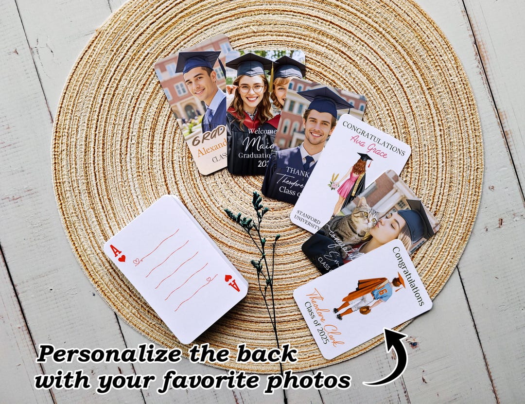 Class of 2025 Playing Cards/bulk Graduation Playing Cards Party Favors ...