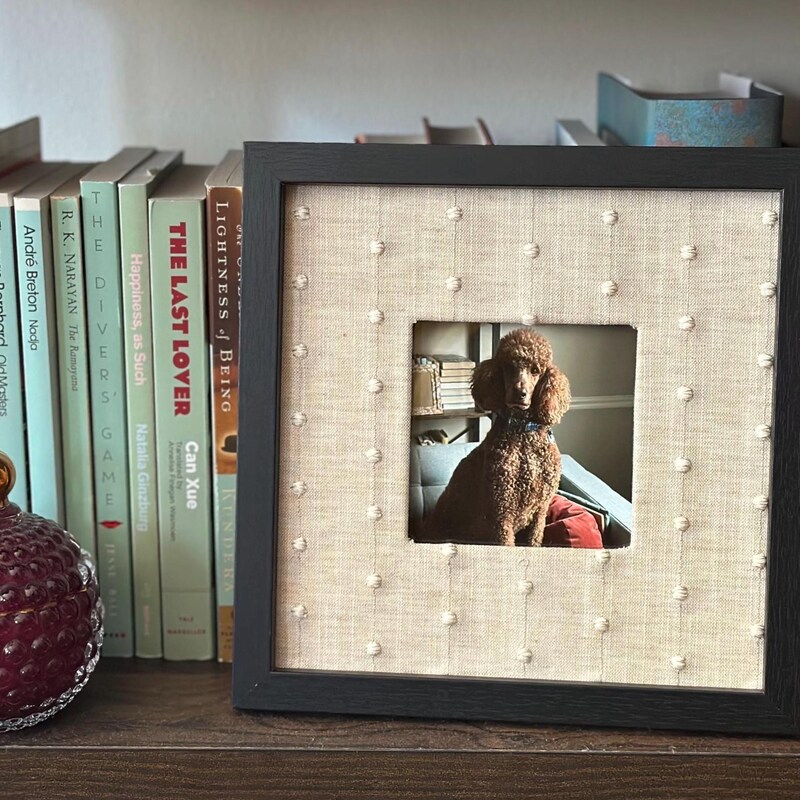 Linen Frame Square - Etsy