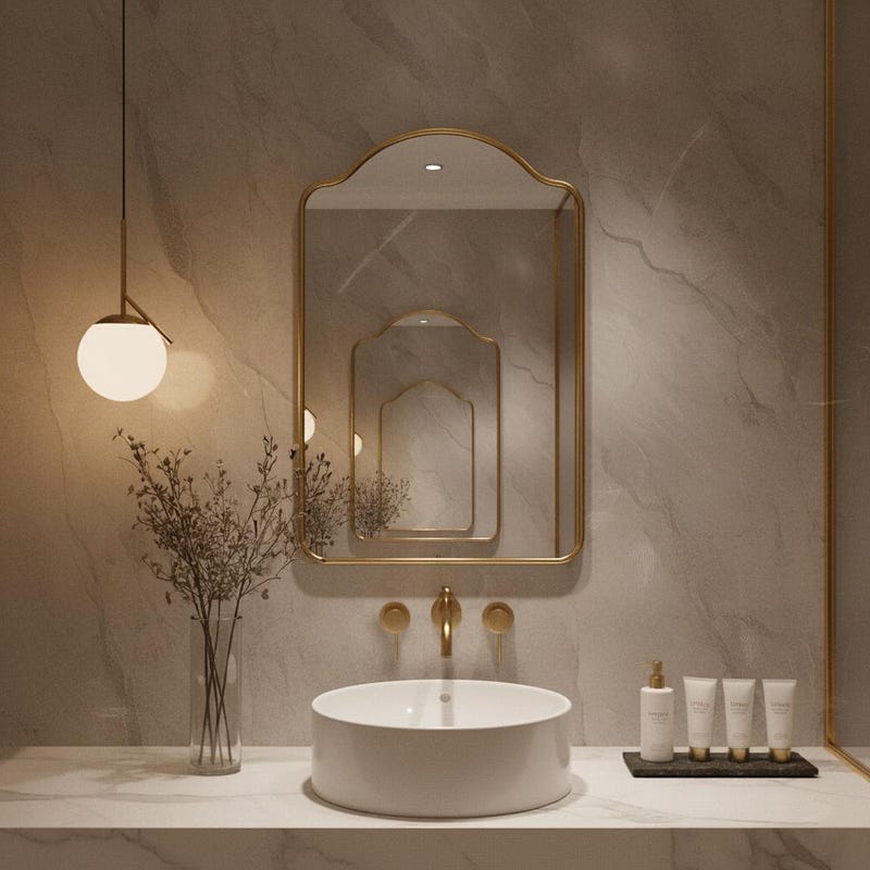 42 Gold Wall Mirror - Etsy