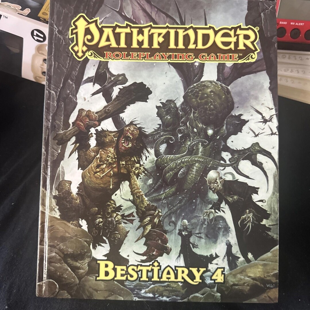Pathfinder Roleplaying Game: Bestiary 4 by Jason Bulmahn (hardcover ...