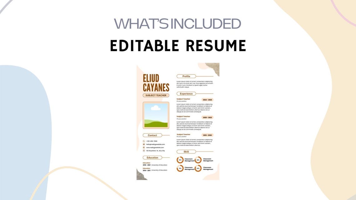 Editable Teaching Portfolio Scrapbook Template - Etsy