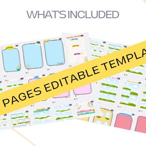 Editable Teaching Portfolio Fun Template - Etsy