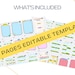 Editable Teaching Portfolio Fun Template - Etsy