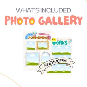 Editable Teaching Portfolio Fun Template - Etsy