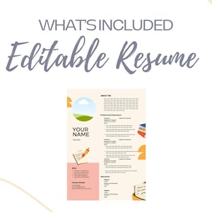 Editable Teaching Portfolio Template - Etsy