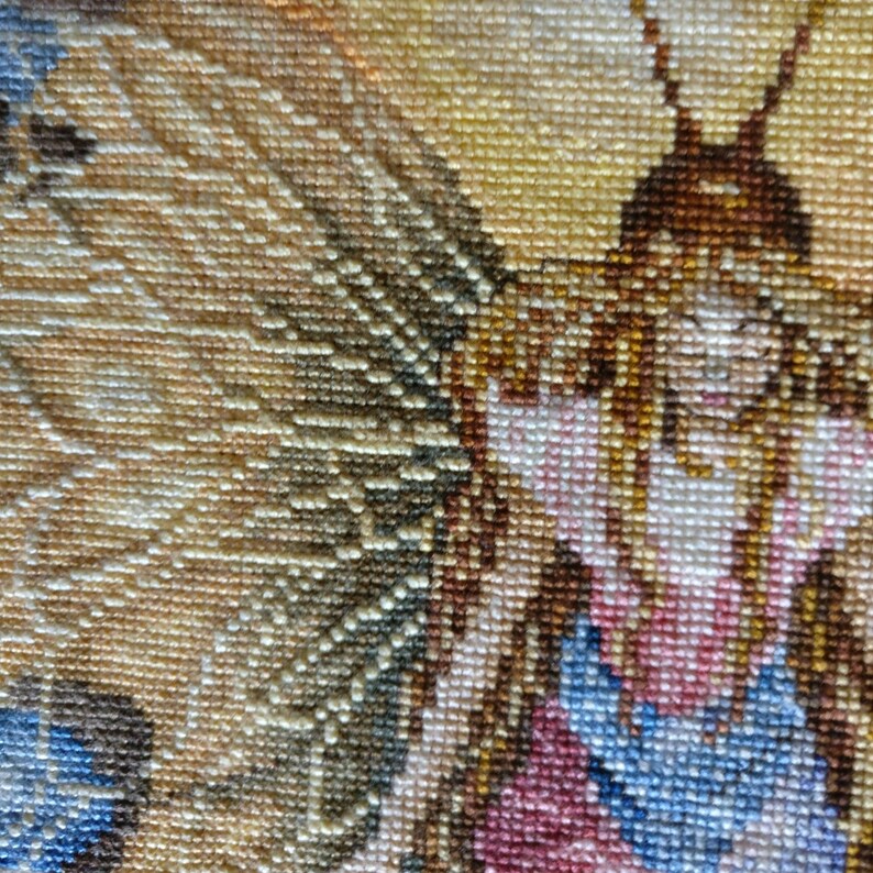 Butterfly Fairy Cross-stitch - Etsy