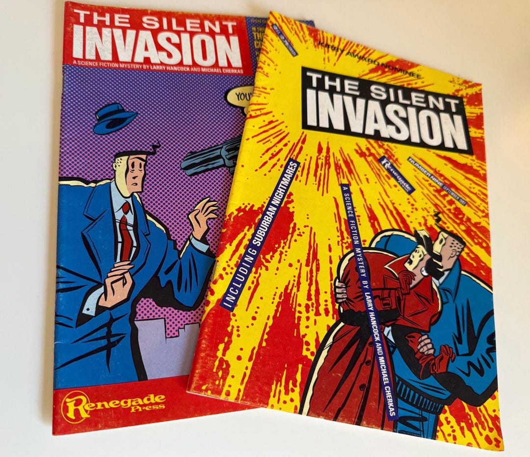 The Silent Invasion Vol 1&2|larry Hancock, Michael Cherkas|renegade ...