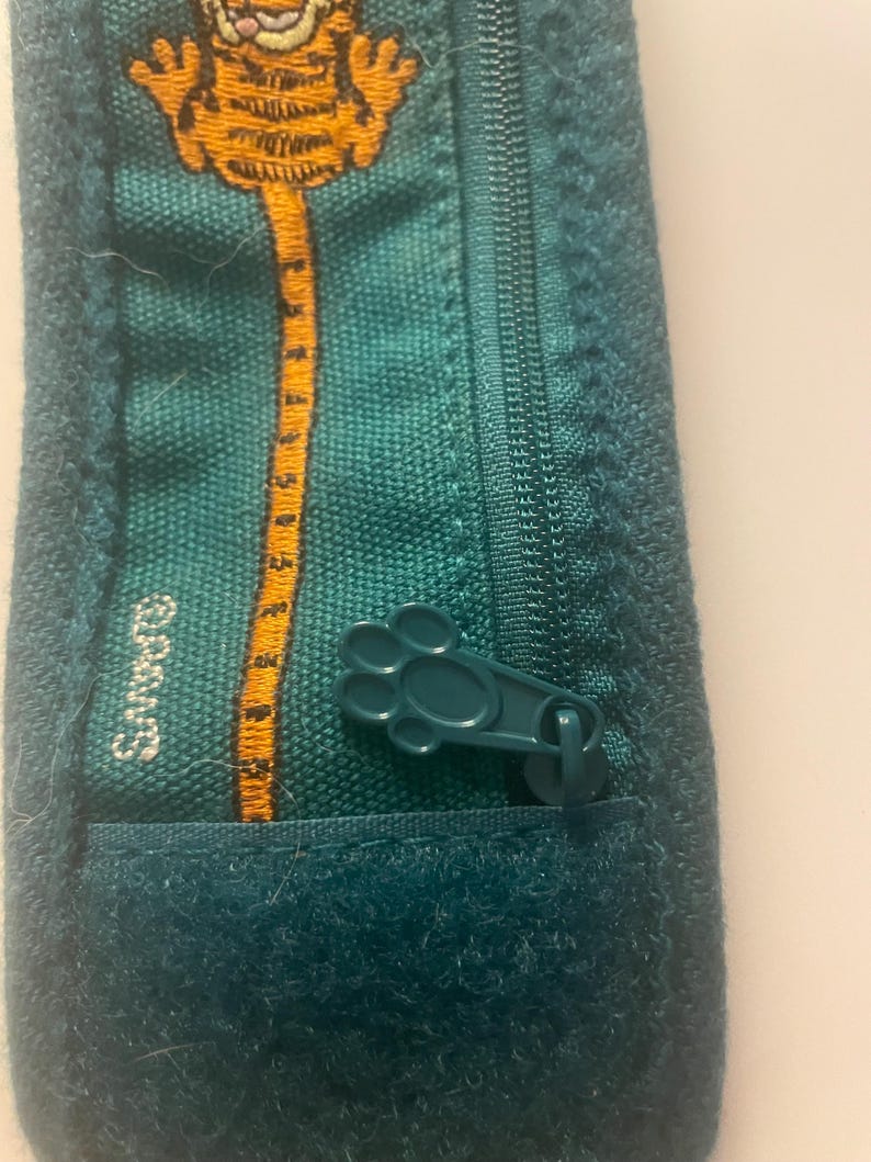 Awesome Dark Hunter Green 1990s Mead Garfield Wrist Wallet!| Excellent ...
