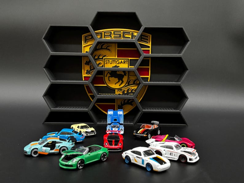 Porsche - Themed Diecast Display - Etsy