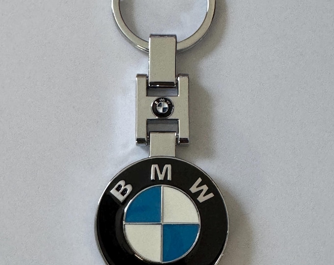 BMW Key Chain Chrome Protruding Risen Textured - Etsy