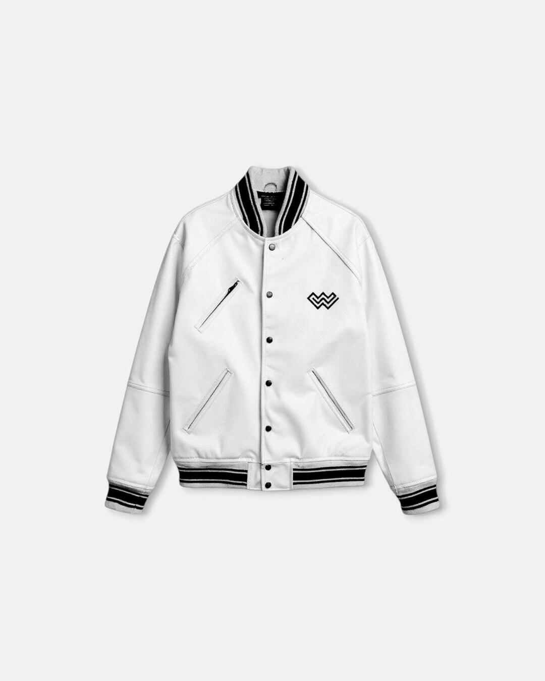 Lavender Varsity Vegan Leather Jacket - Etsy