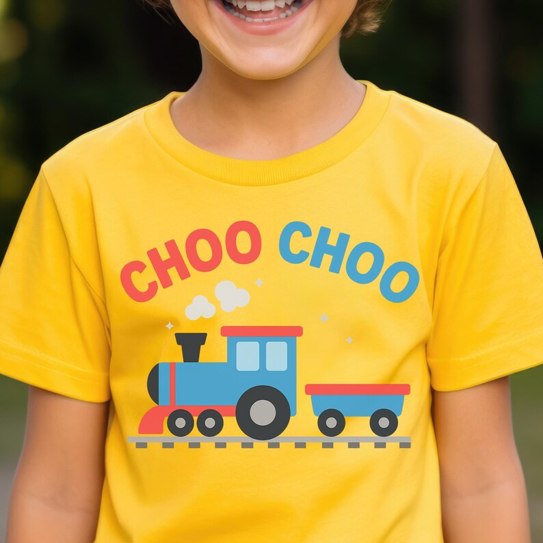Choo Choo Train PNG Digital Download – Cute Train Clipart for Kids ...