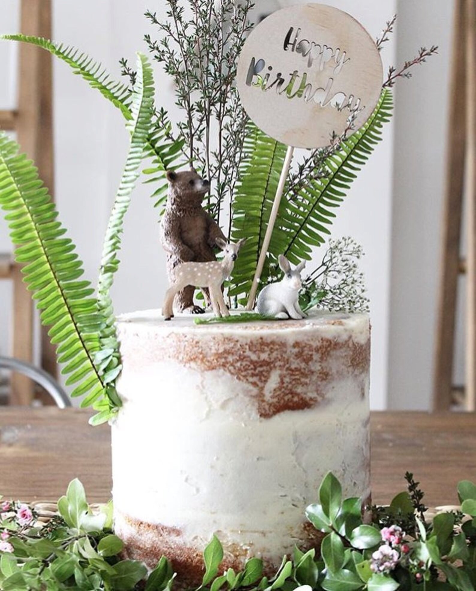 Cake Toppers L Natural Cake Topper L Wooden Cake Topper L | Etsy