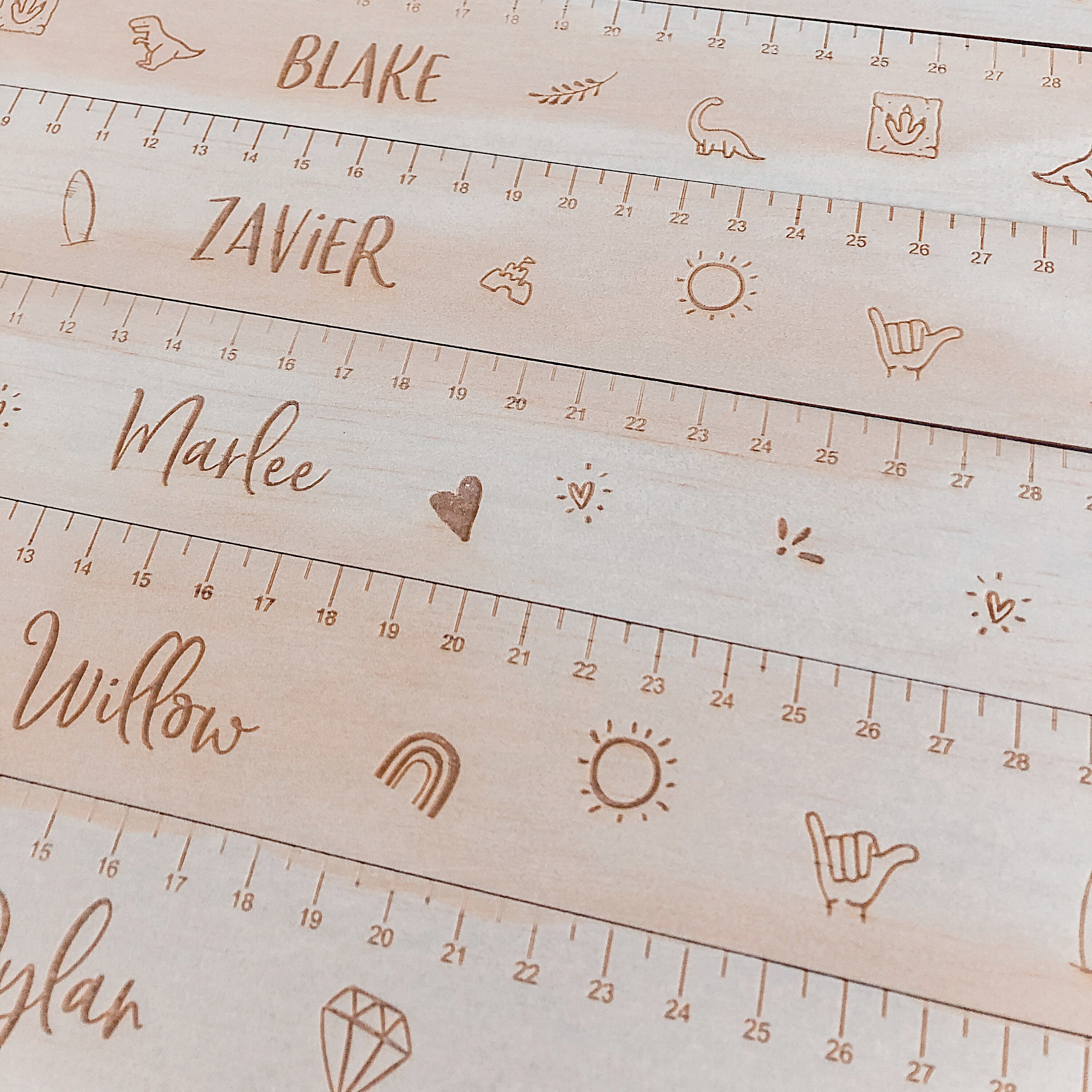 Personalised Ruler Stationary School Supplies Pencil Case Fun - Etsy
