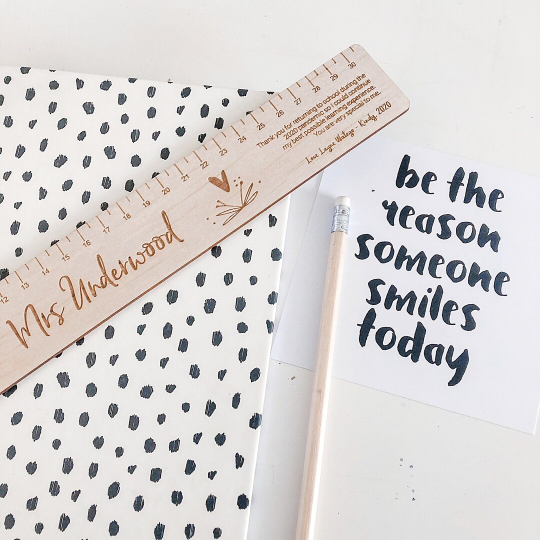 Personalised Ruler Stationary School Supplies Pencil Case Fun ...