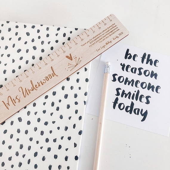 Personalised Ruler Stationary School Supplies Pencil Case Fun | Etsy