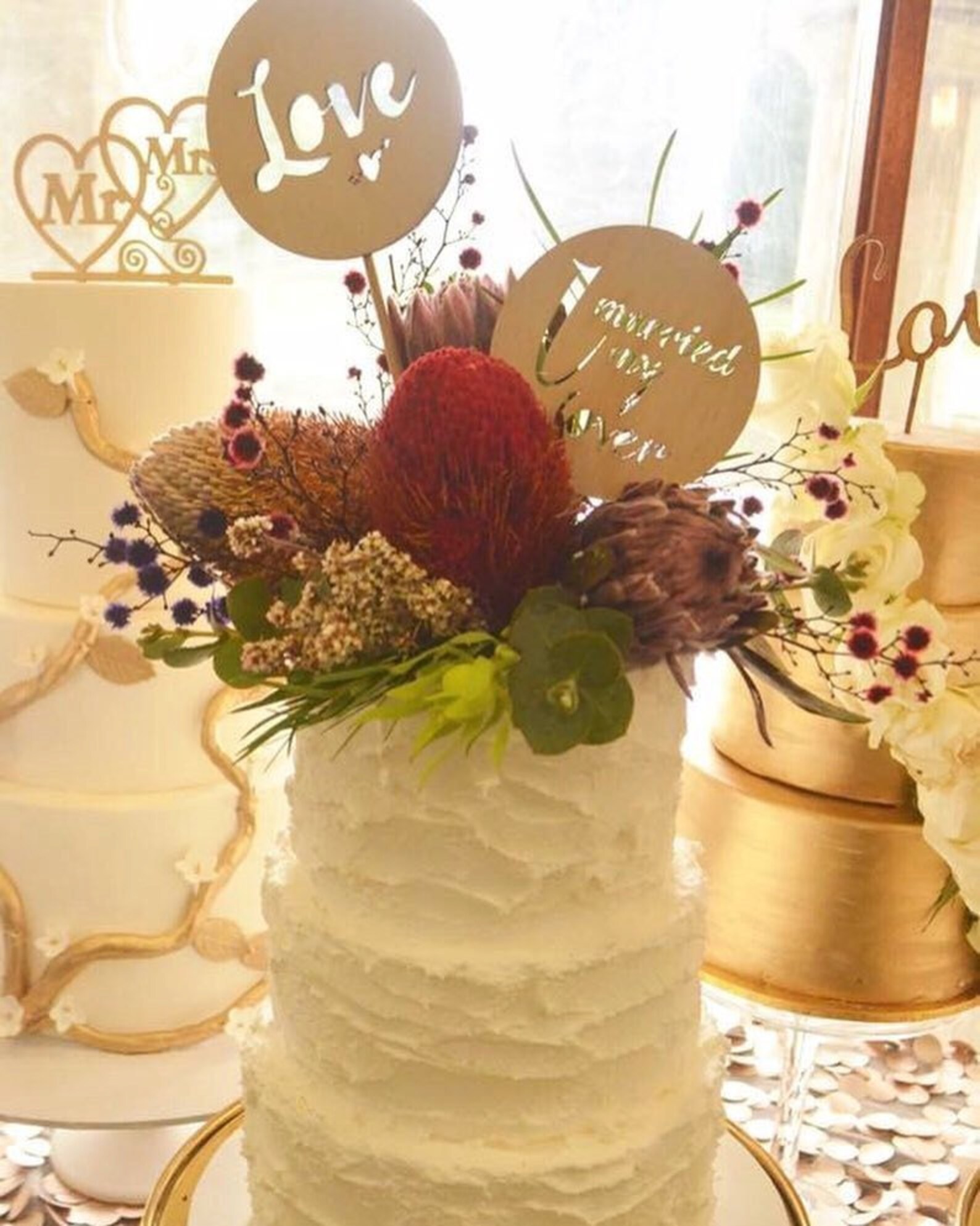 Cake Toppers L Natural Cake Topper L Wooden Cake Topper L | Etsy