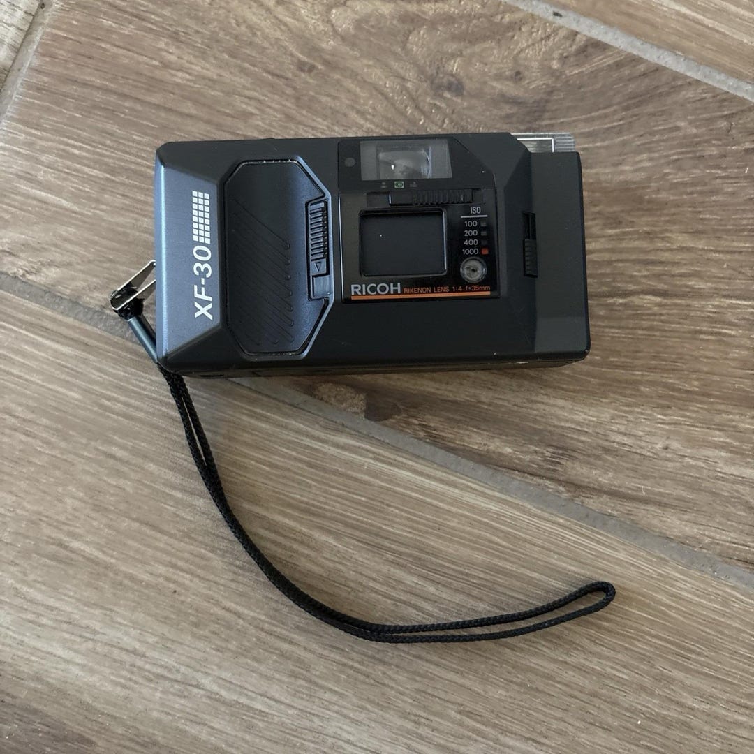 Vintage 1985 Ricoh XF-30 Camera 35mm Point and Shoot - Etsy