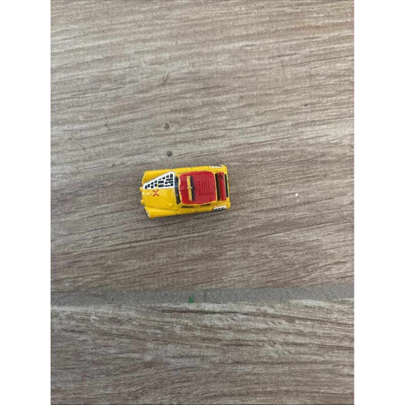 Vintage 1989 Funrise Micro Machines Back to the Future II Yellow Luxor ...