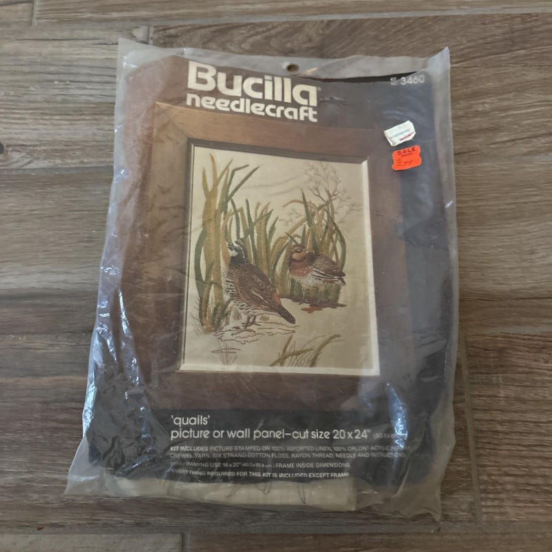Vintage Bucilla Needlecraft Kit - Etsy