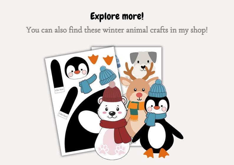 Printable Paper Craft Activity - Farm Animals - Cut and Glue Template ...