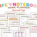 The Life Notebook Planner Personal Size DOWNLOADS ONLY - Etsy
