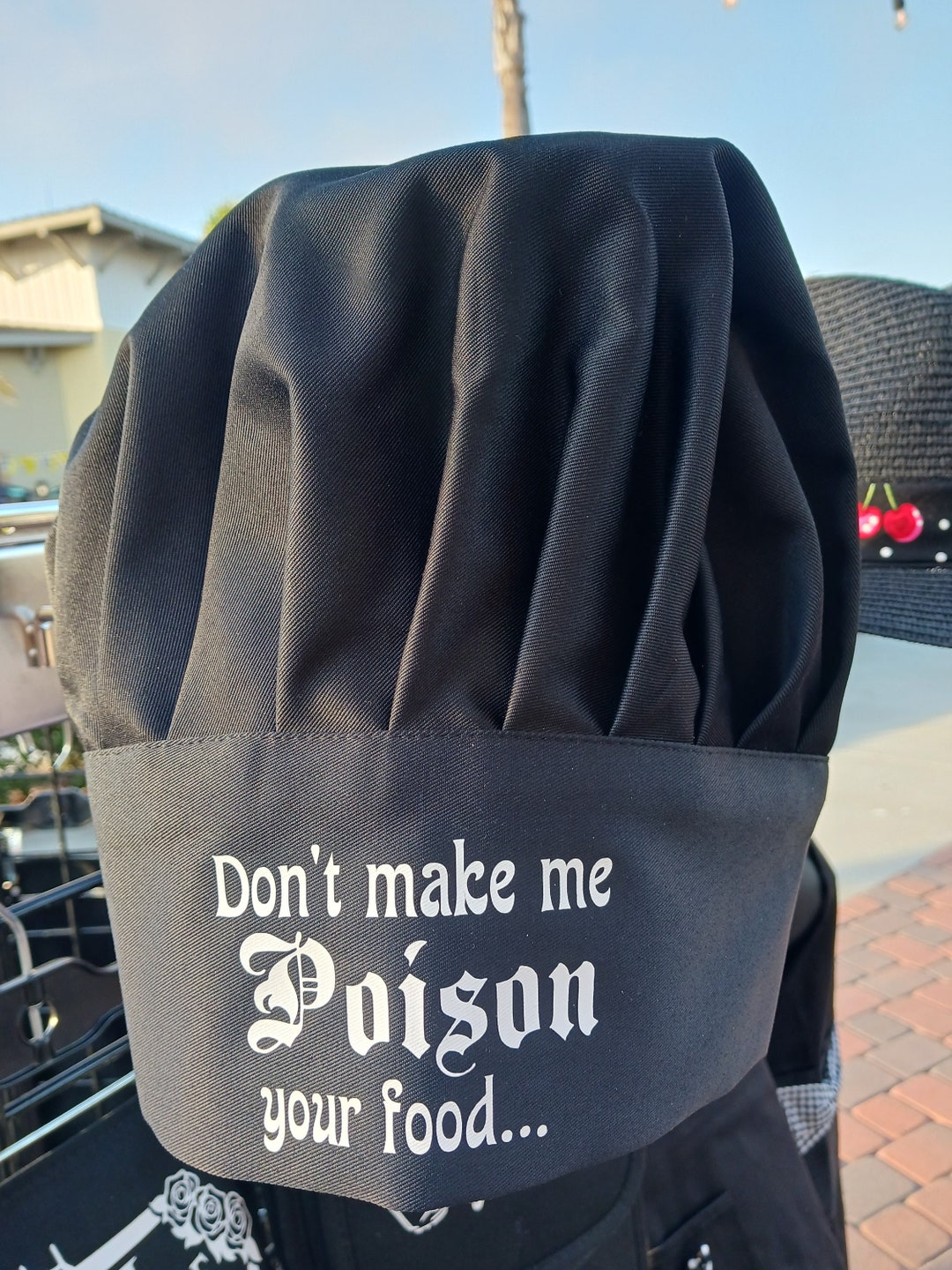 Chef Hat, Snarky Chef Hat, Poison Your Food - Etsy