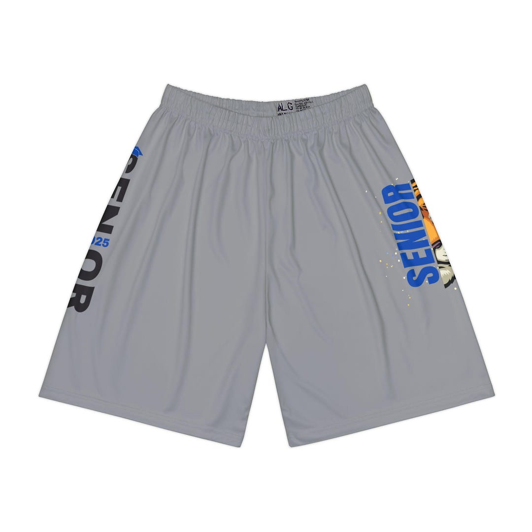 Graduation Sports Shorts for Class of 2025 - Senior Tiger Design - Etsy