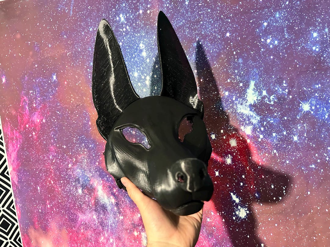 3D Printed Jackal Mask Kit - Etsy