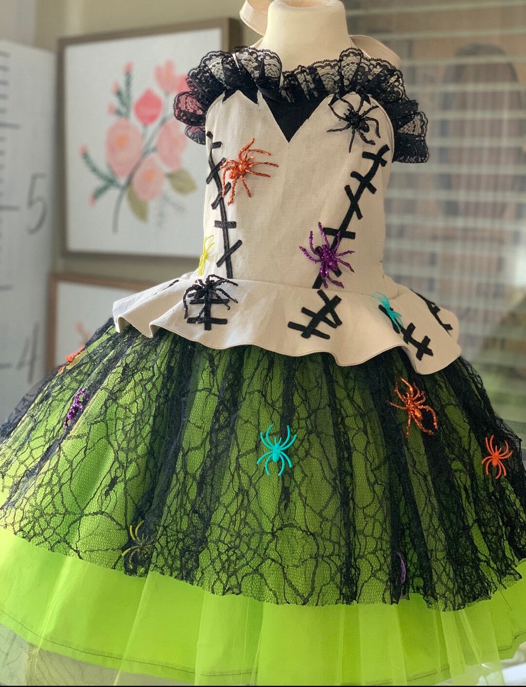 Oogie Boogie Dress - Etsy