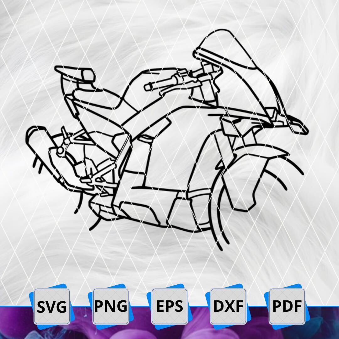 KTM 990 RC R Motorcycle Svg/png/pdf/dxf/eps Lasercut - Etsy