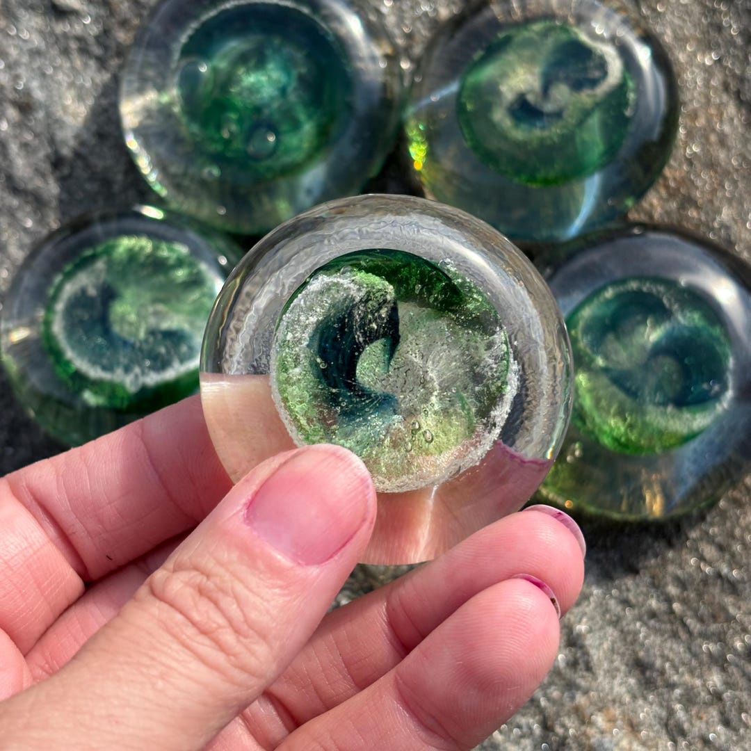 Custom Memorial Glass Touchstones - Set of 5 Remembrance Keepsakes ...