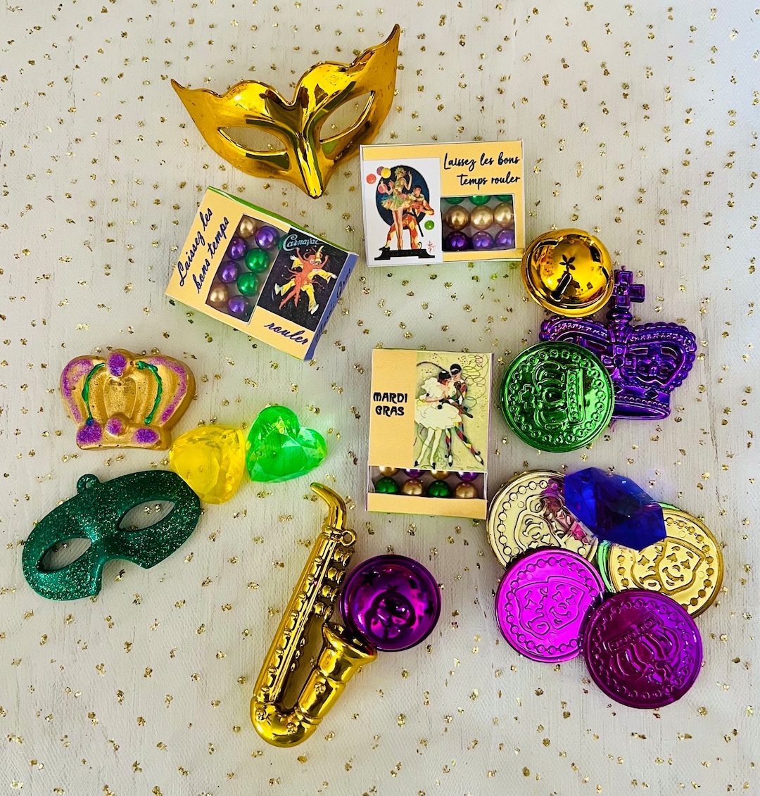 Mardi Gras Carnival New Orleans Pin SET OF THREE - Etsy