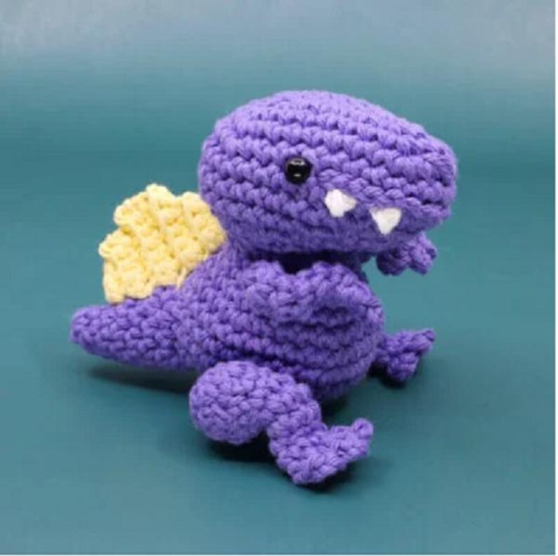 Spinosaurus Dinosaur Amigurumi Collectible Plush Crochet Patterns - Etsy