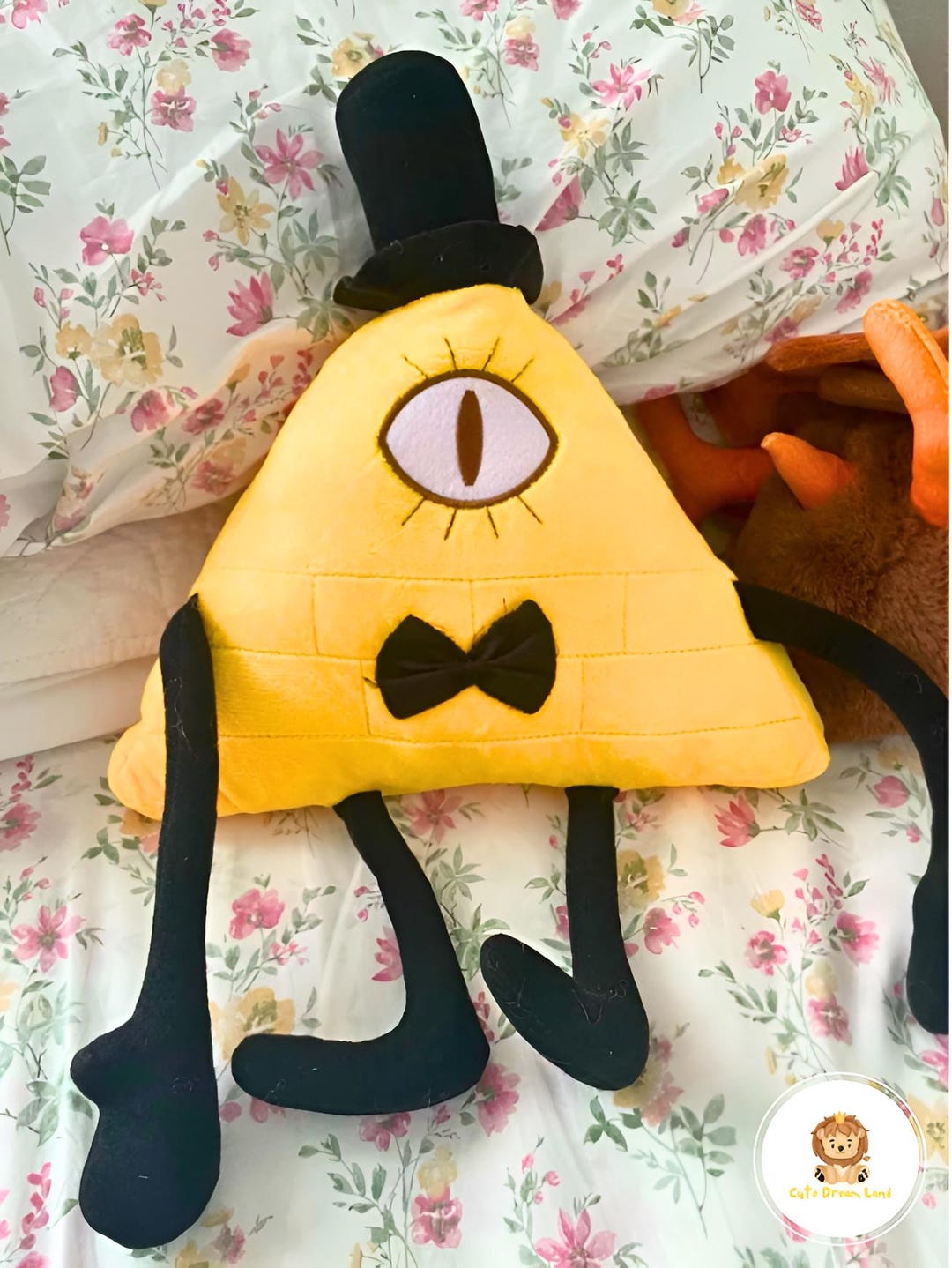 Bill Cipher Plushie - Adorable Gravity Falls Plush Toy - Etsy