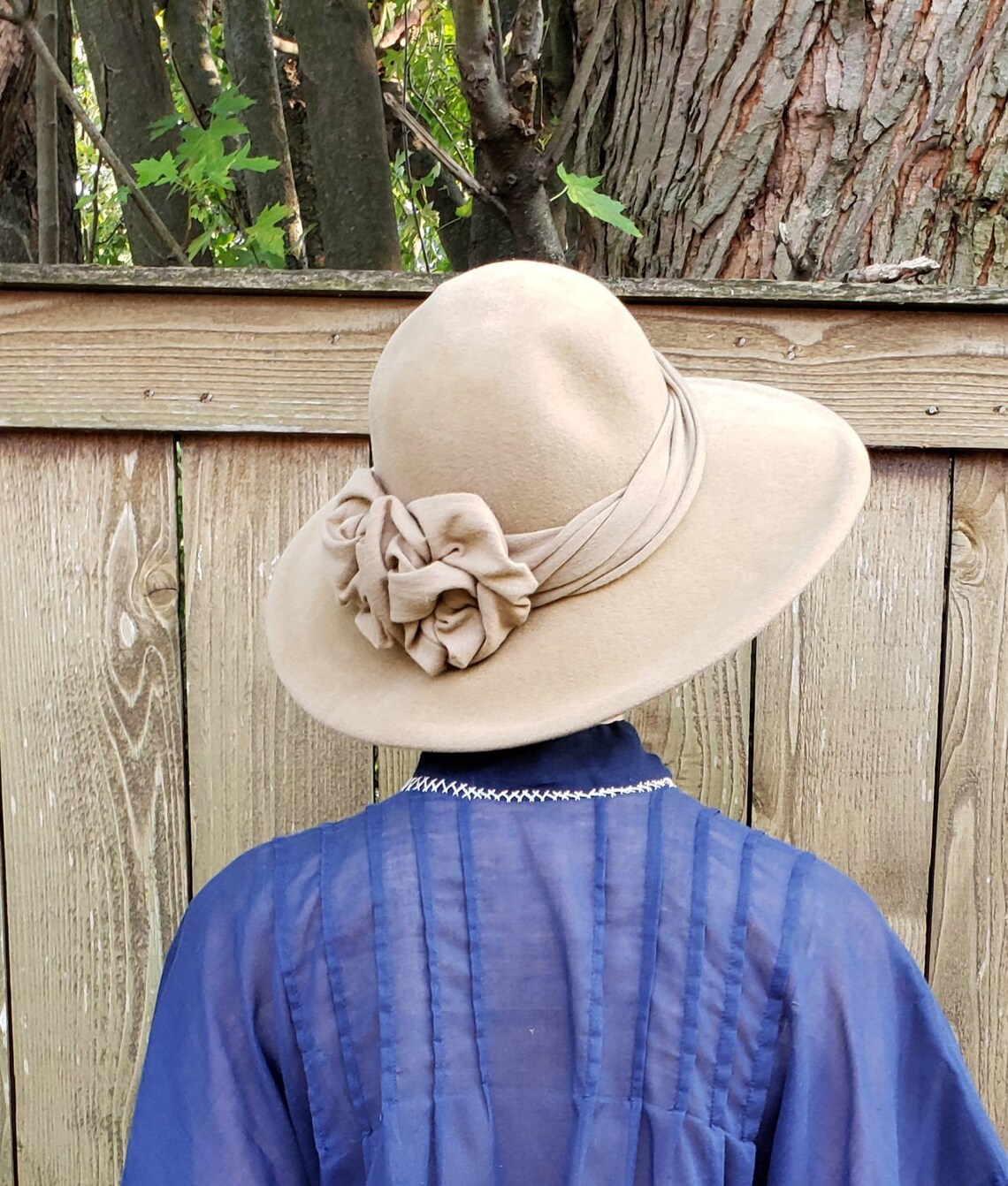 1980s Raymond Hudd Hat Wide Brimmed Beige Wool / 80s Designer | Etsy