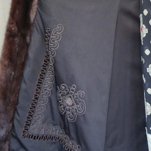 Dark Brown Full Length Mink Fur Coat 80s Pauline Burke Original Med - Etsy