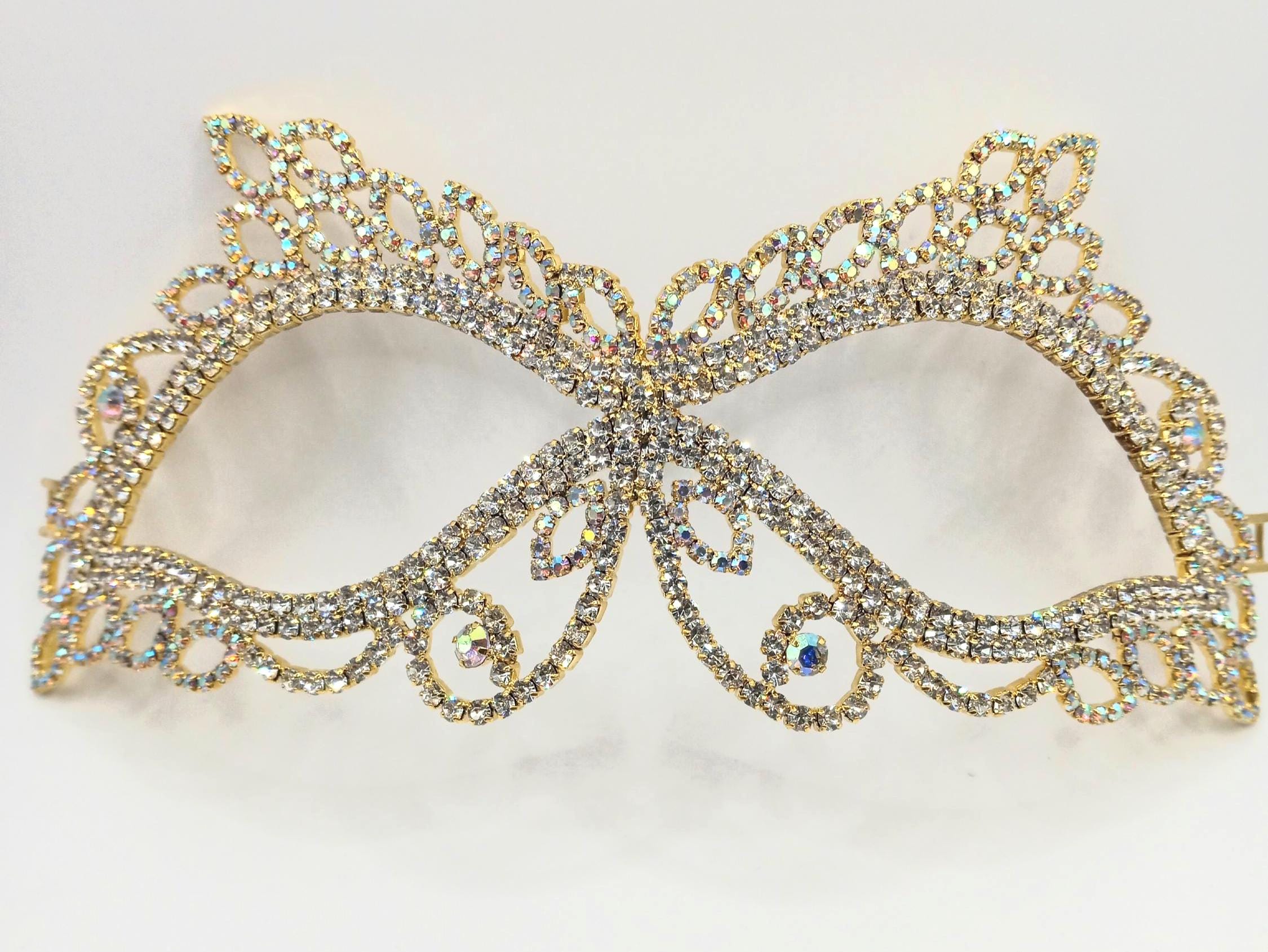 Magnificent Stunning Vintage Colombina Venetian Carnival Masquerade ...